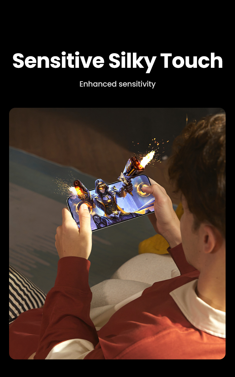 UGREEN 2PCS Tempered Glass HD Ultra Clear 3D Full Cover Screen ...