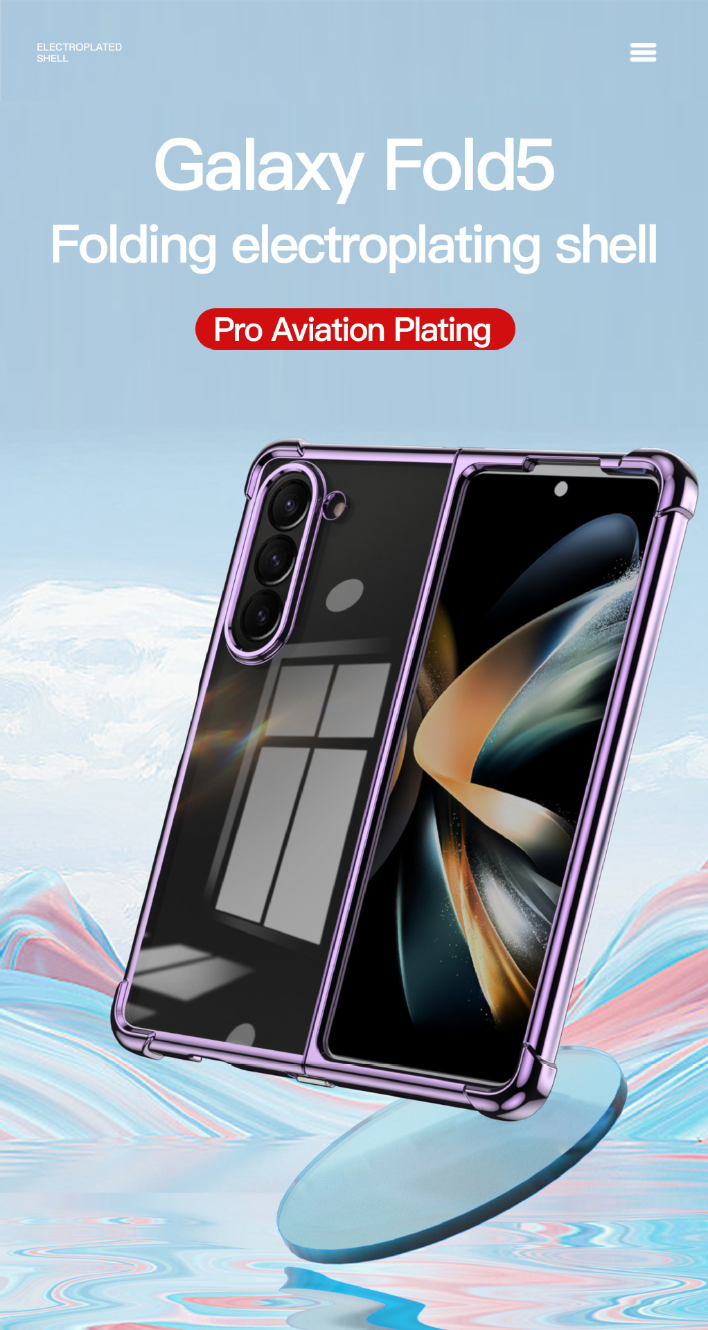 Samsung Galaxy Z Fold Flip 6 5 4 3 / Fold6 Fold5 Flip6 Flip5 Flip4 ...