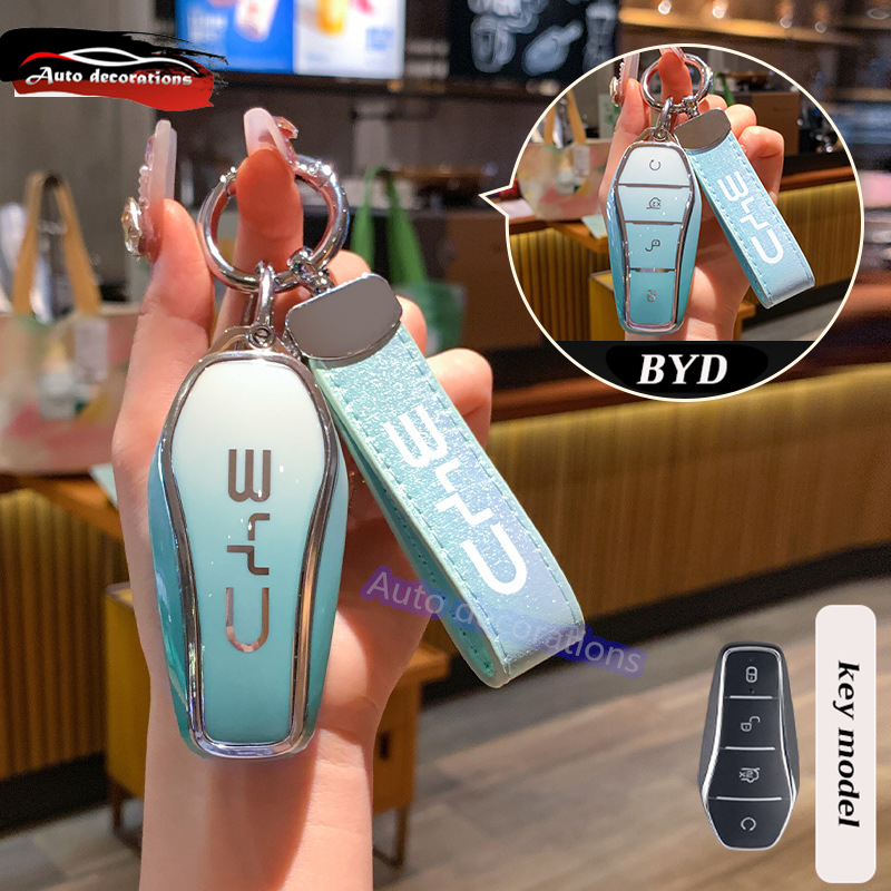 BYD shark atto2 M6 atto3 dolphin seal car key case BYD sealion 6 BYD ...