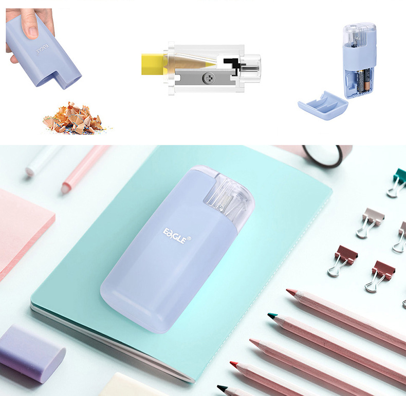 Pencil Sharpener, Electric Sharpener for Multiple Types of Pencils ...