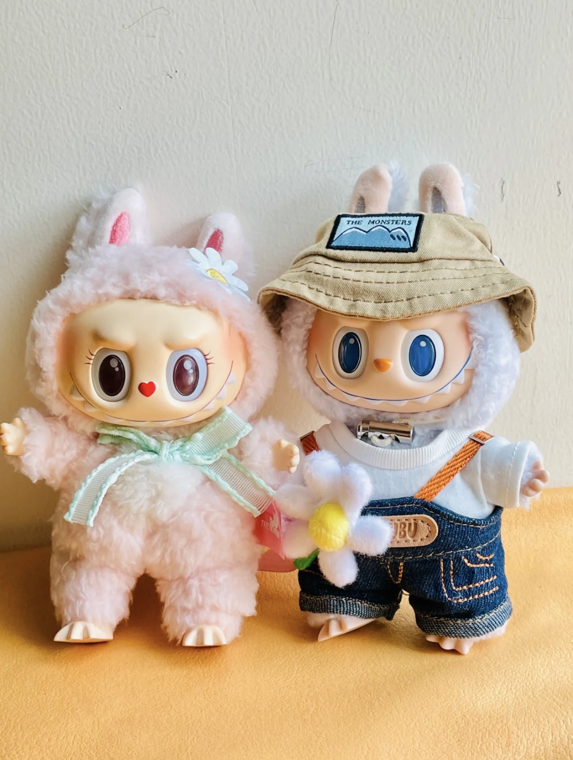 Pop MART THE MONSTERS LABUBU MOKOKO Doll Keychain Moco Monster Rab ...