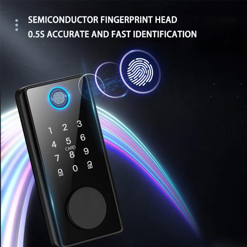 Tuya Door Lock Digital Electronic Lock with Code Passcode gate bundle ...