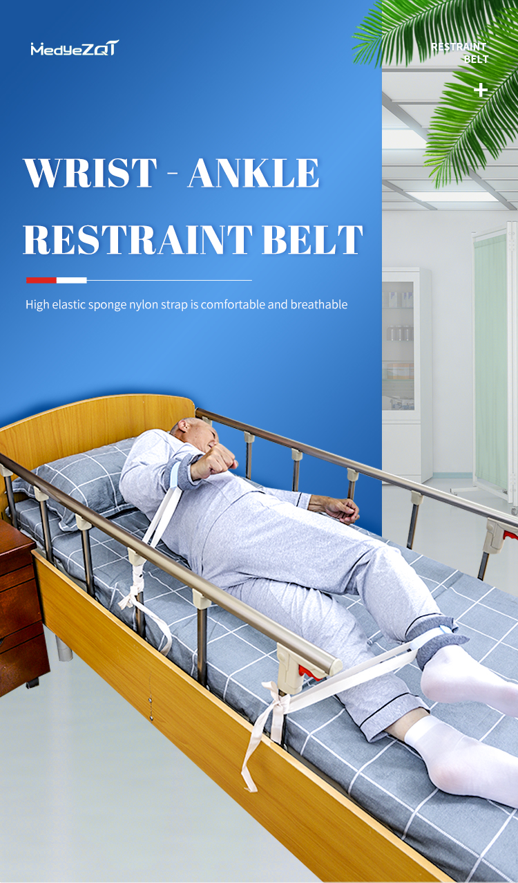 Medical Limbs Restraint Strap Sponge Anti-scratch Restraint Belt ...
