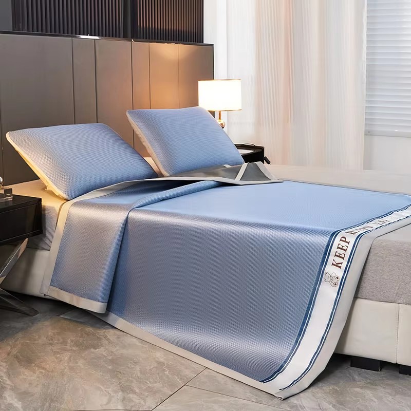 Ice Silk Cooler Bed Breathable Cooling Pad Washable Cooler Mattresses ...