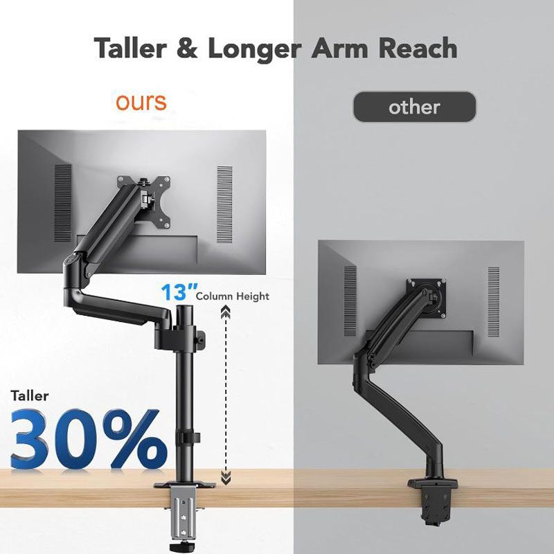 SG Adjustable Monitor arm 17-32 "dual/single monitor stand - computer ...