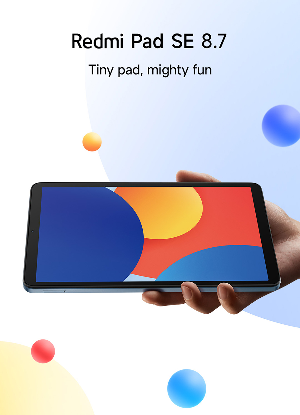 REDMI Pad SE 8.7" WIFI 6GB+128GB, eye-care display, 90Hz smooth refresh ...