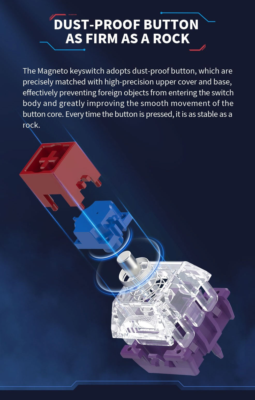 TTC King of Magnetic Switch Gaming TTC Magneto Switches High stability ...