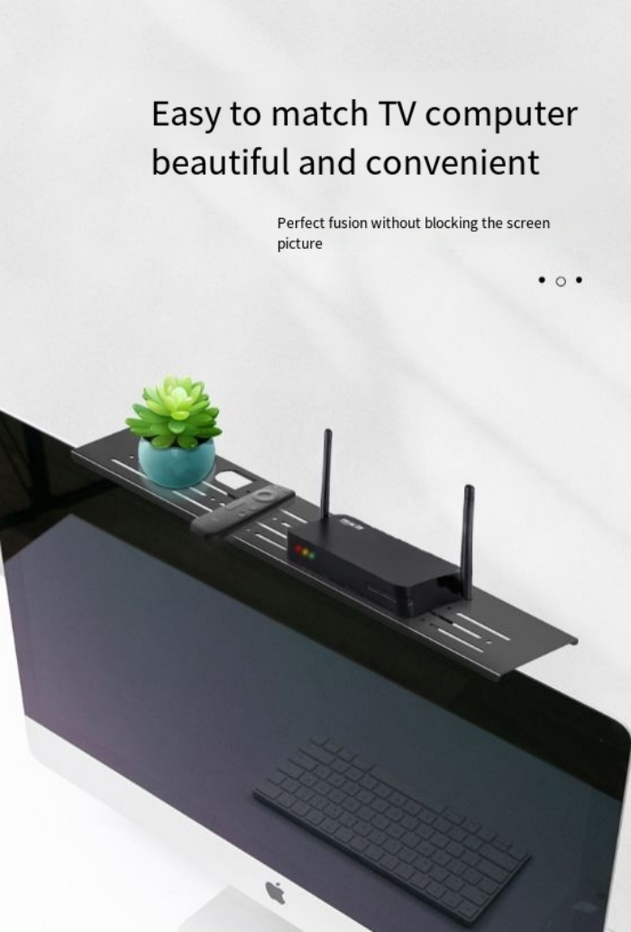 【SG READY STOCK】Remote Control Storage Rack Punch Free Display Rack TV ...