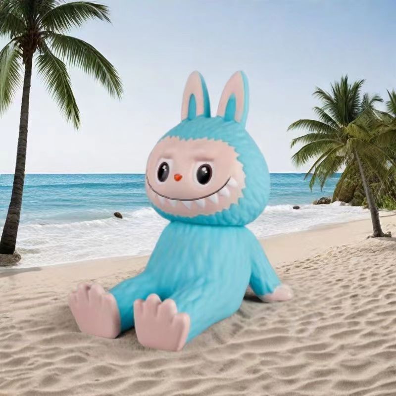 Merdeka Gift Desk Adjustable Head Macaron Labubu Popmart the monsters ...