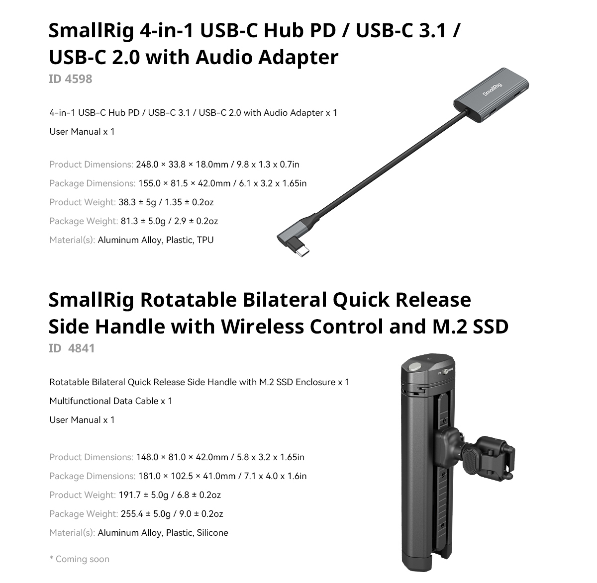 SmallRig x Brandon Li All-in-One Mobile Video Kit Co-design Edition ...
