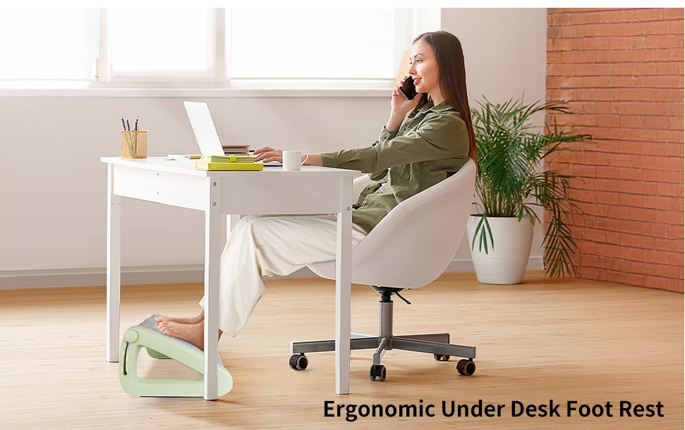 【SG READY STOCK】Office Desk Footrest Massage Pad Foot Stool Home Sofa ...