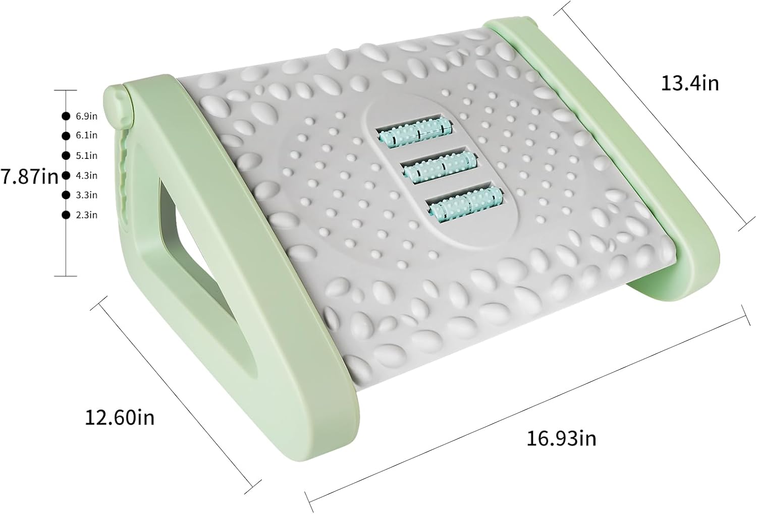 【SG READY STOCK】Office Desk Footrest Massage Pad Foot Stool Home Sofa ...