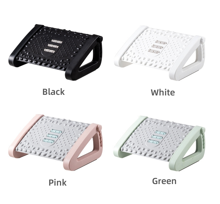 【SG READY STOCK】Office Desk Footrest Massage Pad Foot Stool Home Sofa ...