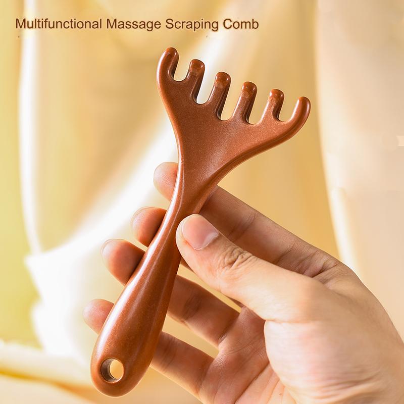 Six-Claw Massage Comb Massager Brush Scratch Scalp Therapy Head ...