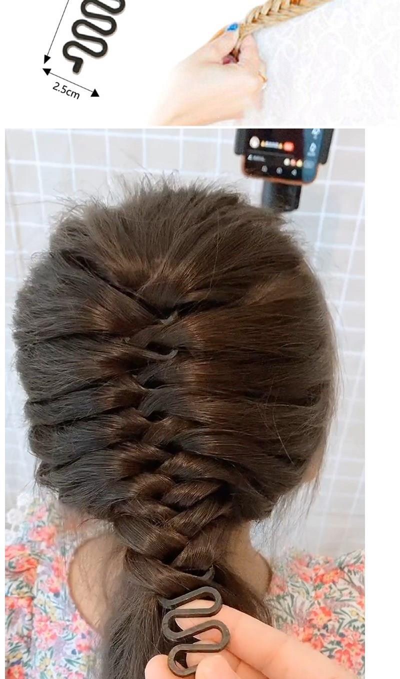 Children Braided Hair Handy Tool Fish Bone Braided Hair Braid Adult ...