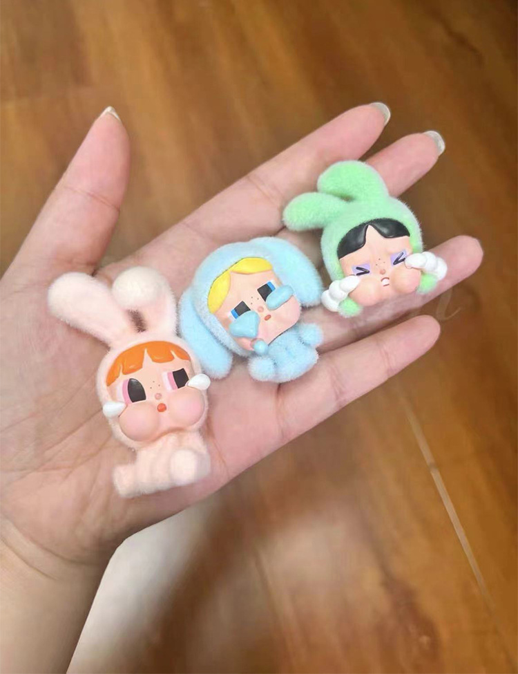 Popmart Crybaby x Powerpuff Girls series crying dolls 100% authentic ...