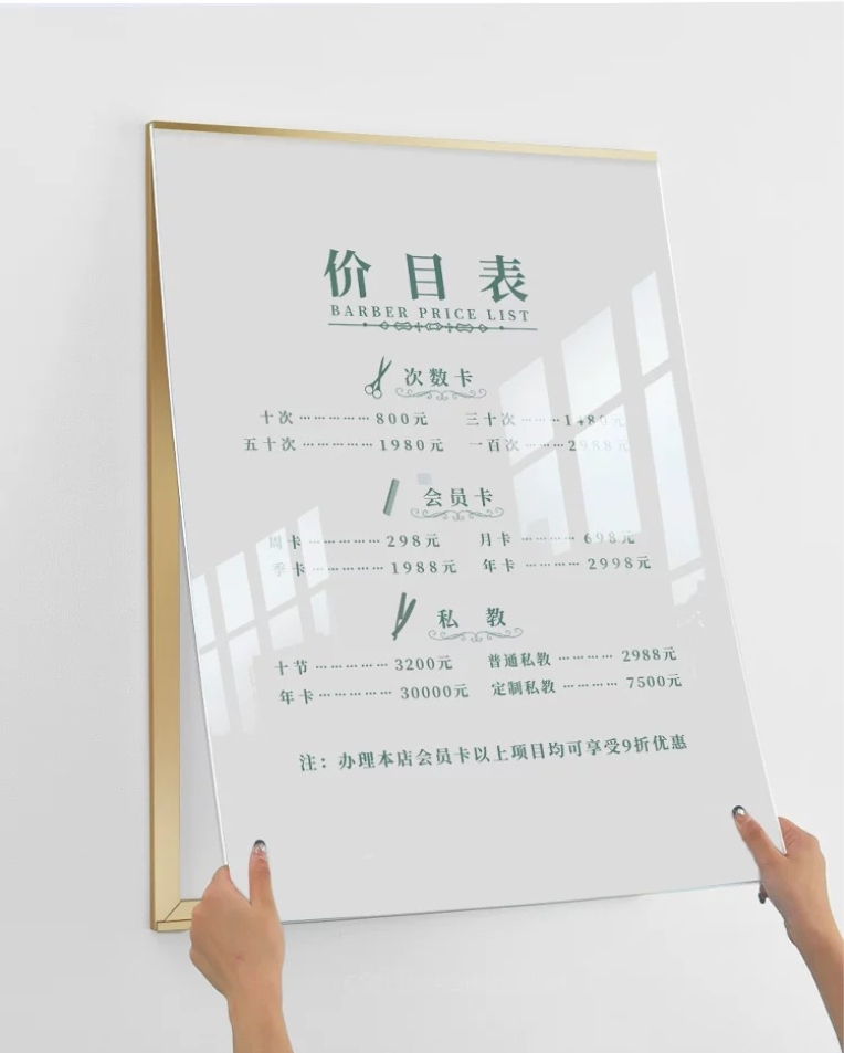 A2 A3 A4 Photo Frame Aluminum Alloy Poster Frame | Shopee Singapore