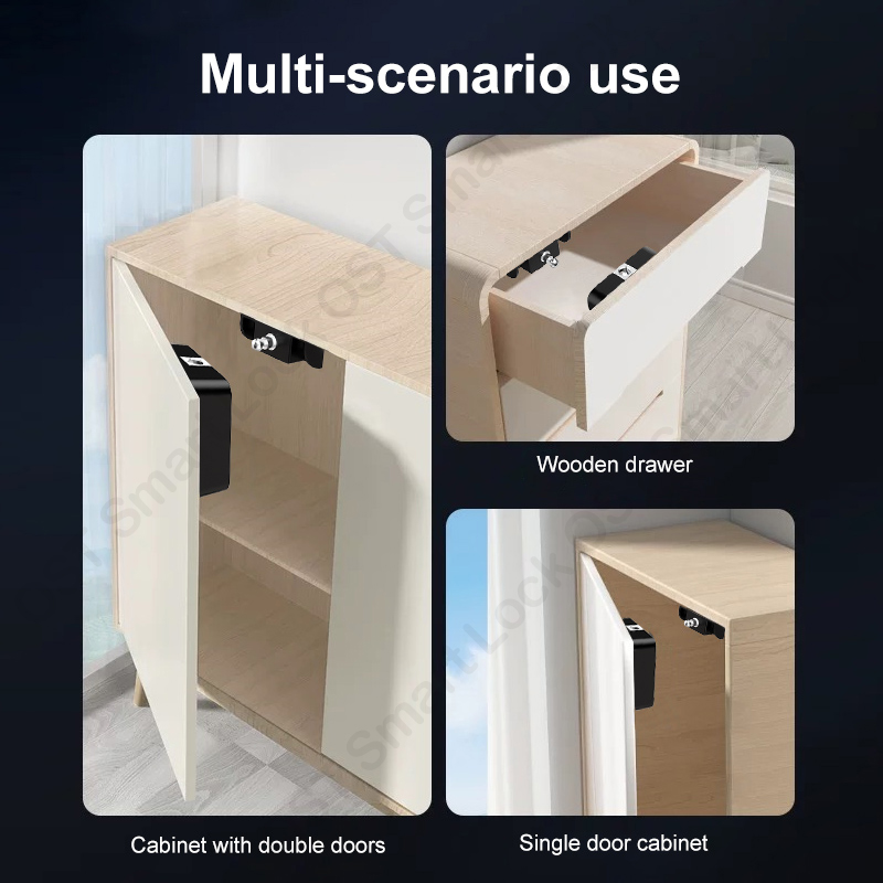Hidden Smart Lock for Drawers/Cabinets | Shopee Singapore