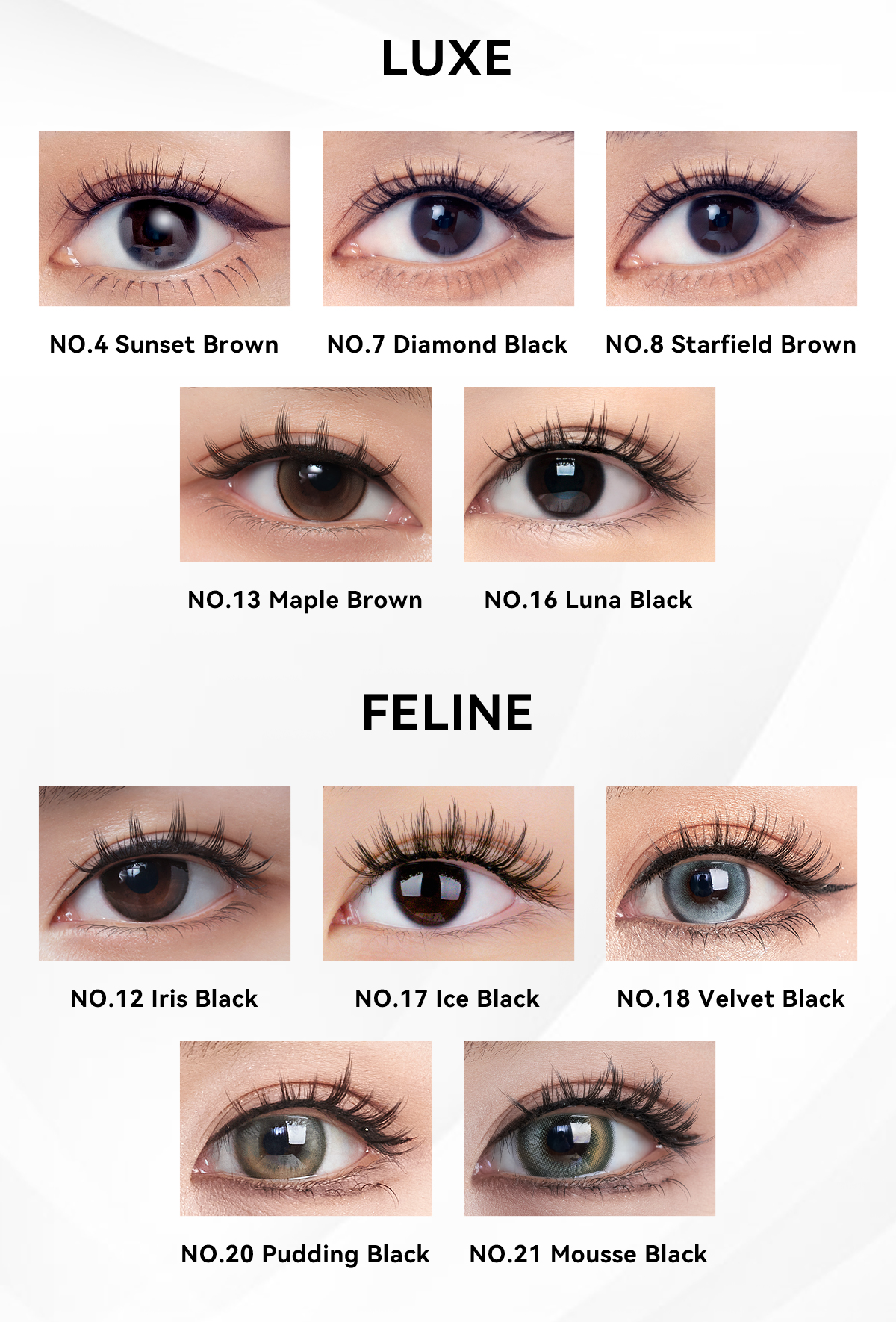 WOSADO New (All-In-One Box) Reusable Magnetic False eyelashes FULL ...