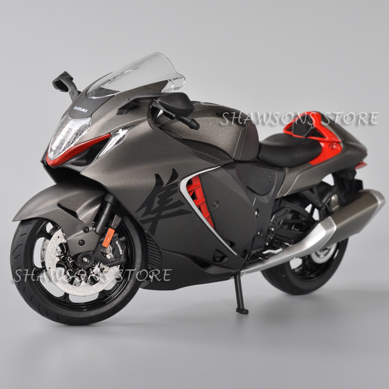 1:9 Scale Diecast Motorcycle Model Toy Suzuki Hayabusa Sport Bike ...