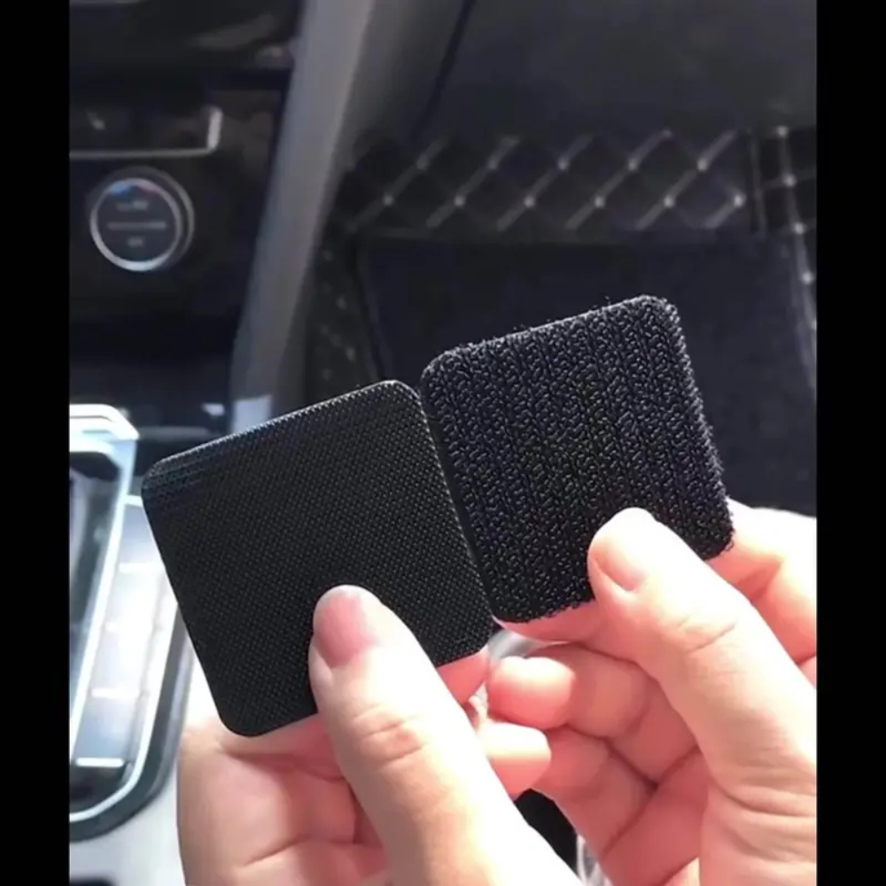 10pairs Double-Sided Gum Velcro Fixed Dashboard Cover Dedicated for ...