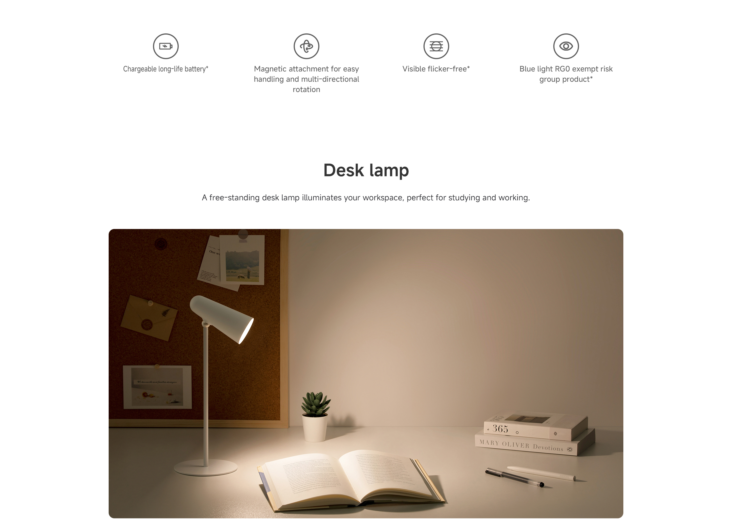 Xiaomi Flexible Rechargeable Lamp | Shopee Singapore