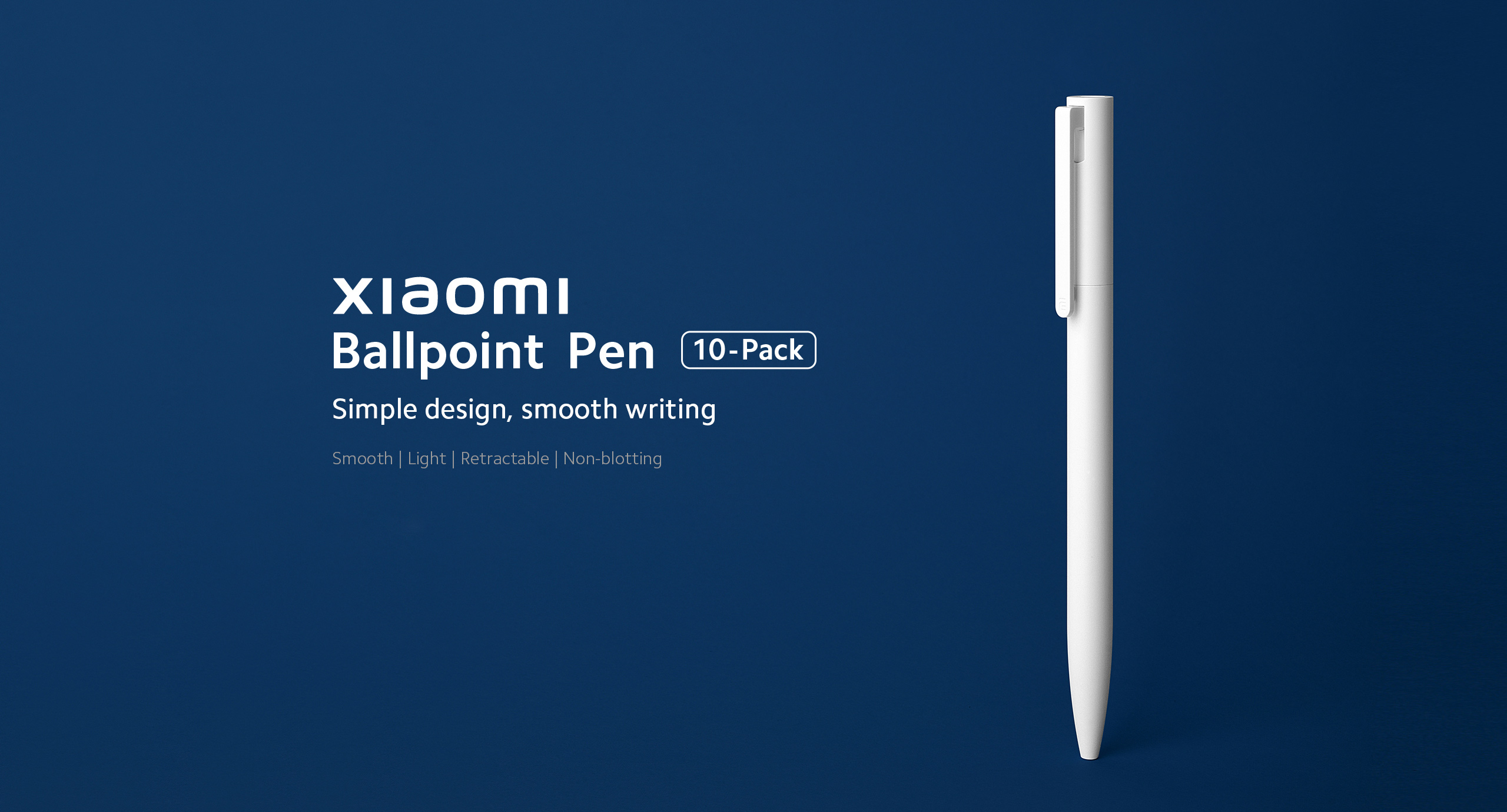 Xiaomi Ballpoint Pen(10-Pack) | Shopee Singapore