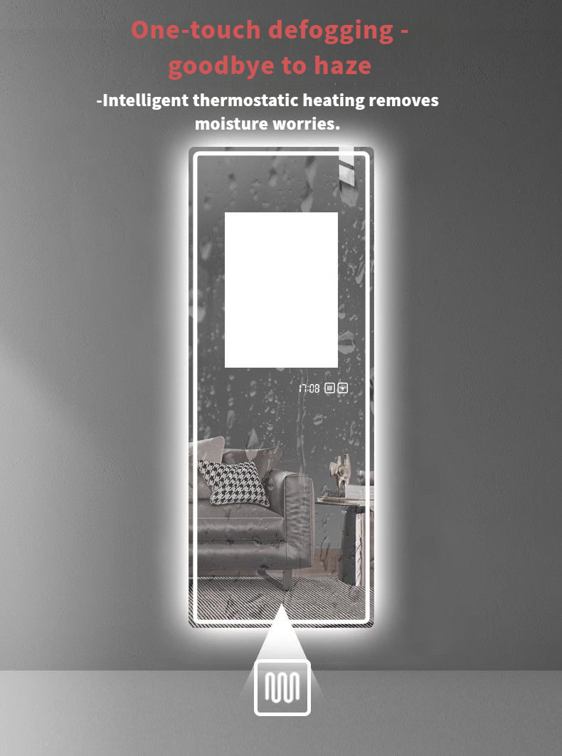 MNS Full Body Mirror Led Dressing Mirror with Light Wall Hanging Led ...