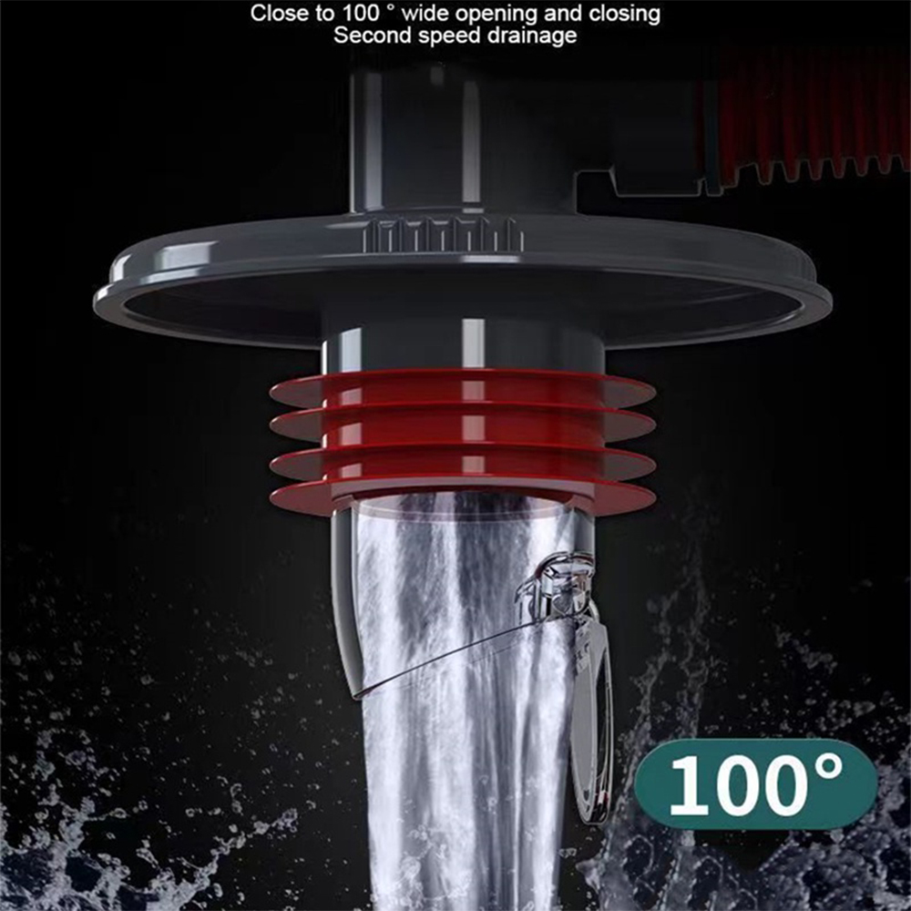 Washing machine floor drain sink basin drain pipe interface deodorant ...