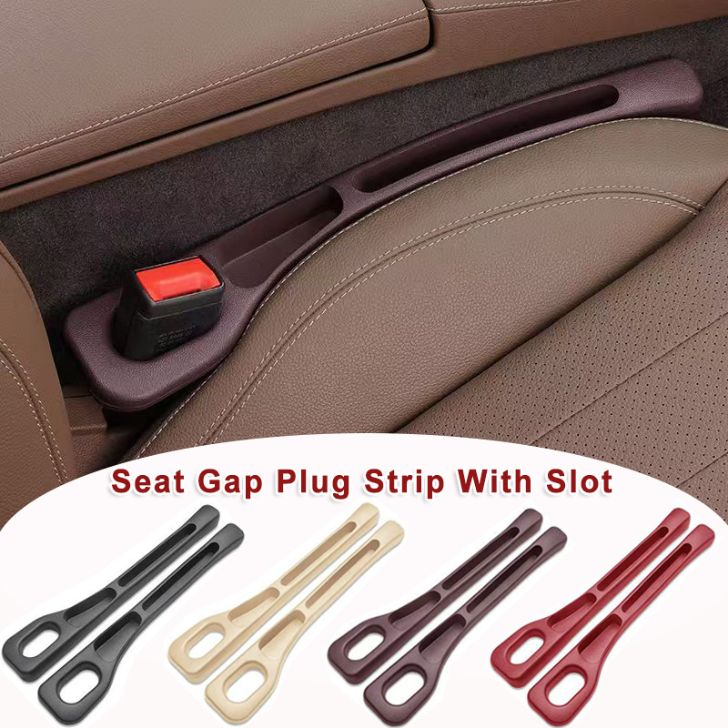 2pcs Upgrade Car Seat Gap Leak Proof Filling Strip with Storage Slot ...
