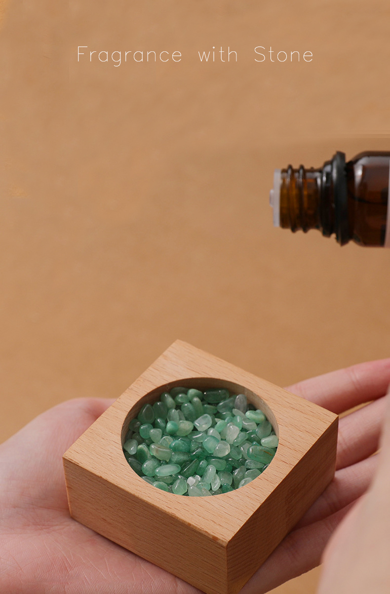 crystal stone diffuser for essential oil perfume aromatherapy beech ...