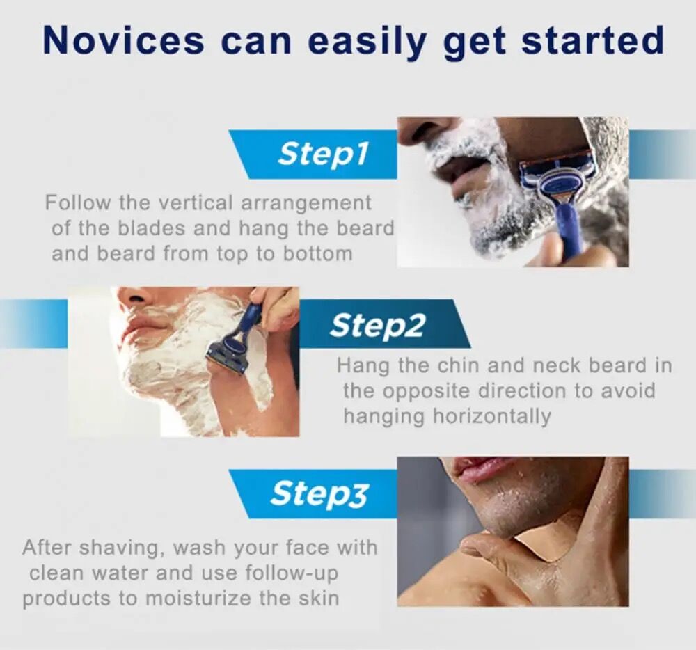 Imported Razor Manual Razor Original Sharp Speed 5-Layer Blade Men's ...