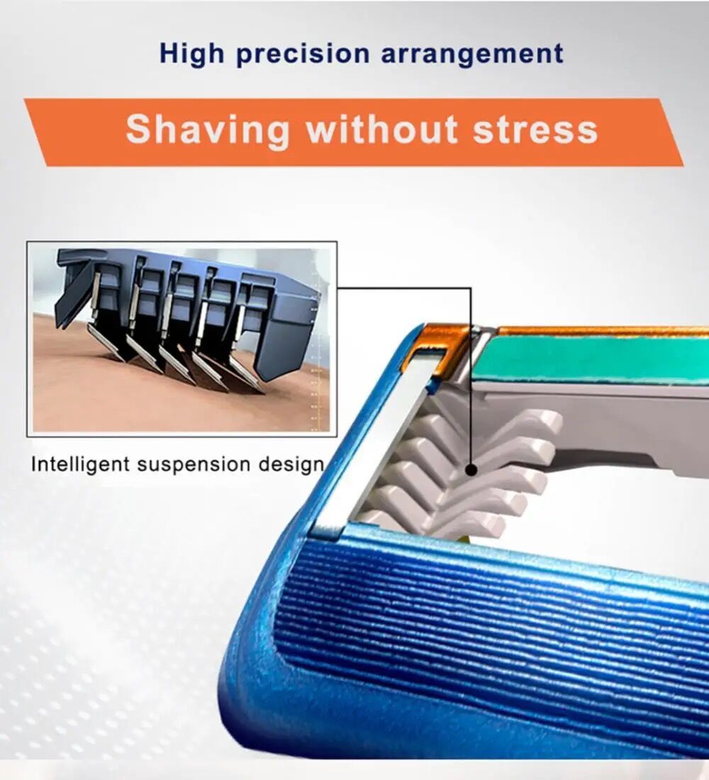 Imported Razor Manual Razor Original Sharp Speed 5-Layer Blade Men's ...