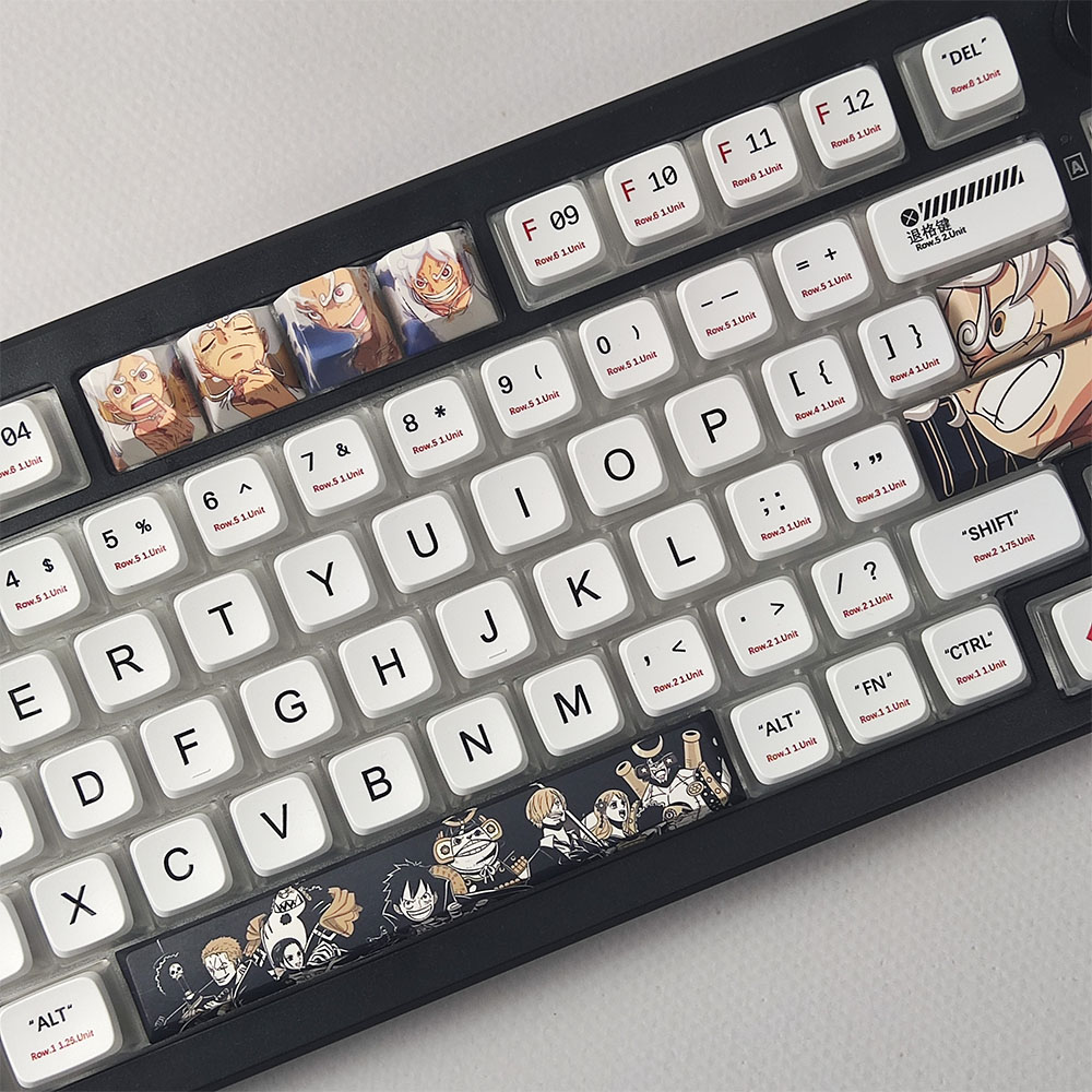 7/8pcs Genshin Impact Furina Wanderer Keycaps Cherry Profile PBT Dye ...