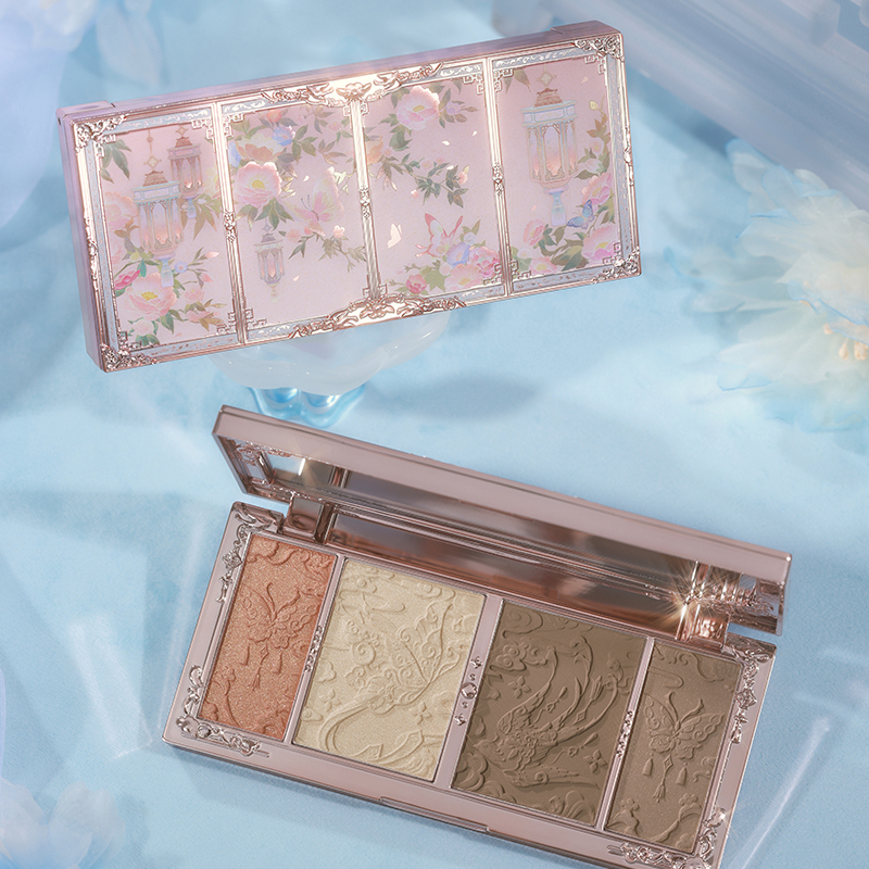 Flower Knows Butterfly Cloud Collar Collection Embossed Highlight ...