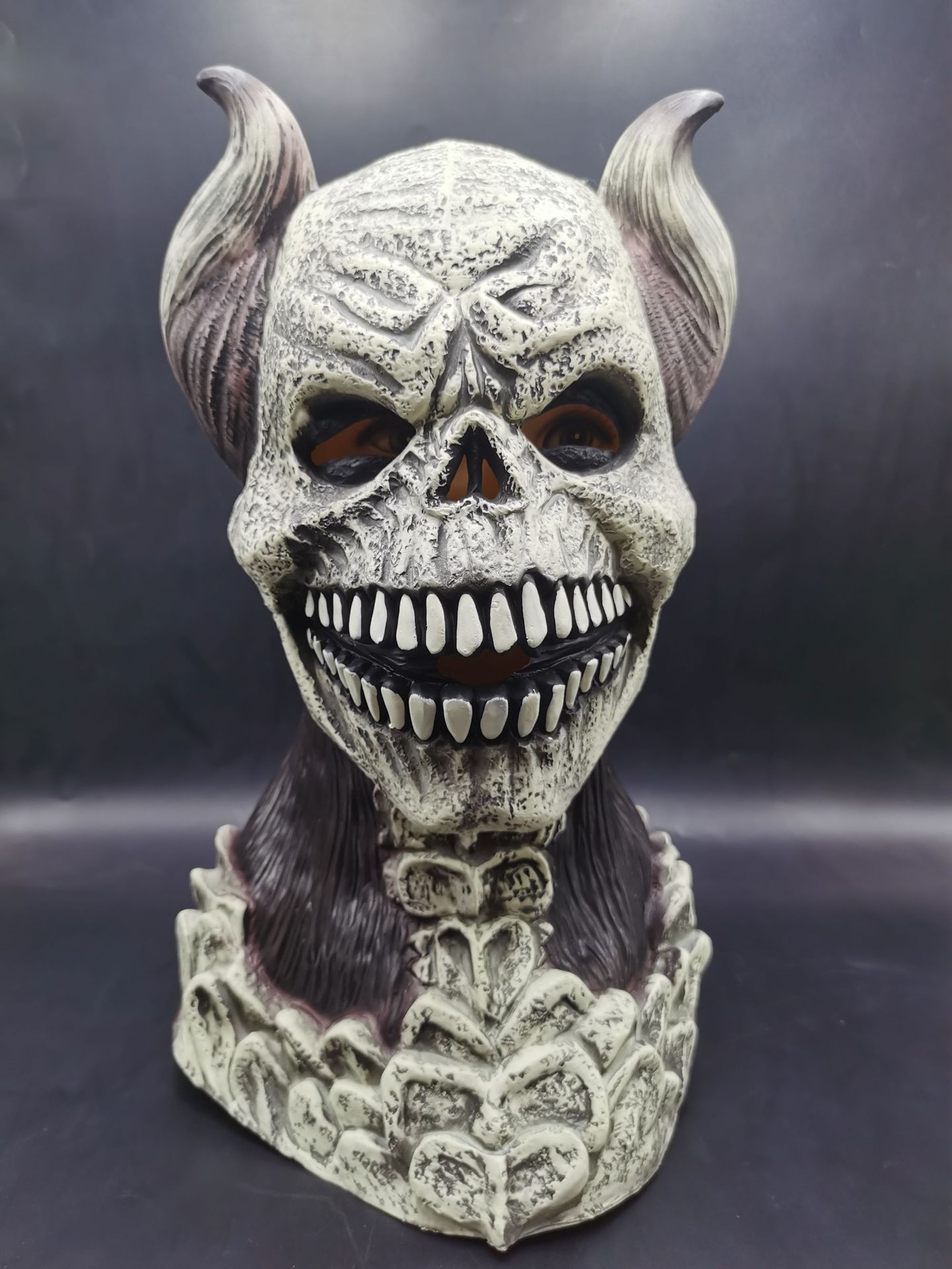 2024 Halloween horror head explosion head cover funny scary screaming ...