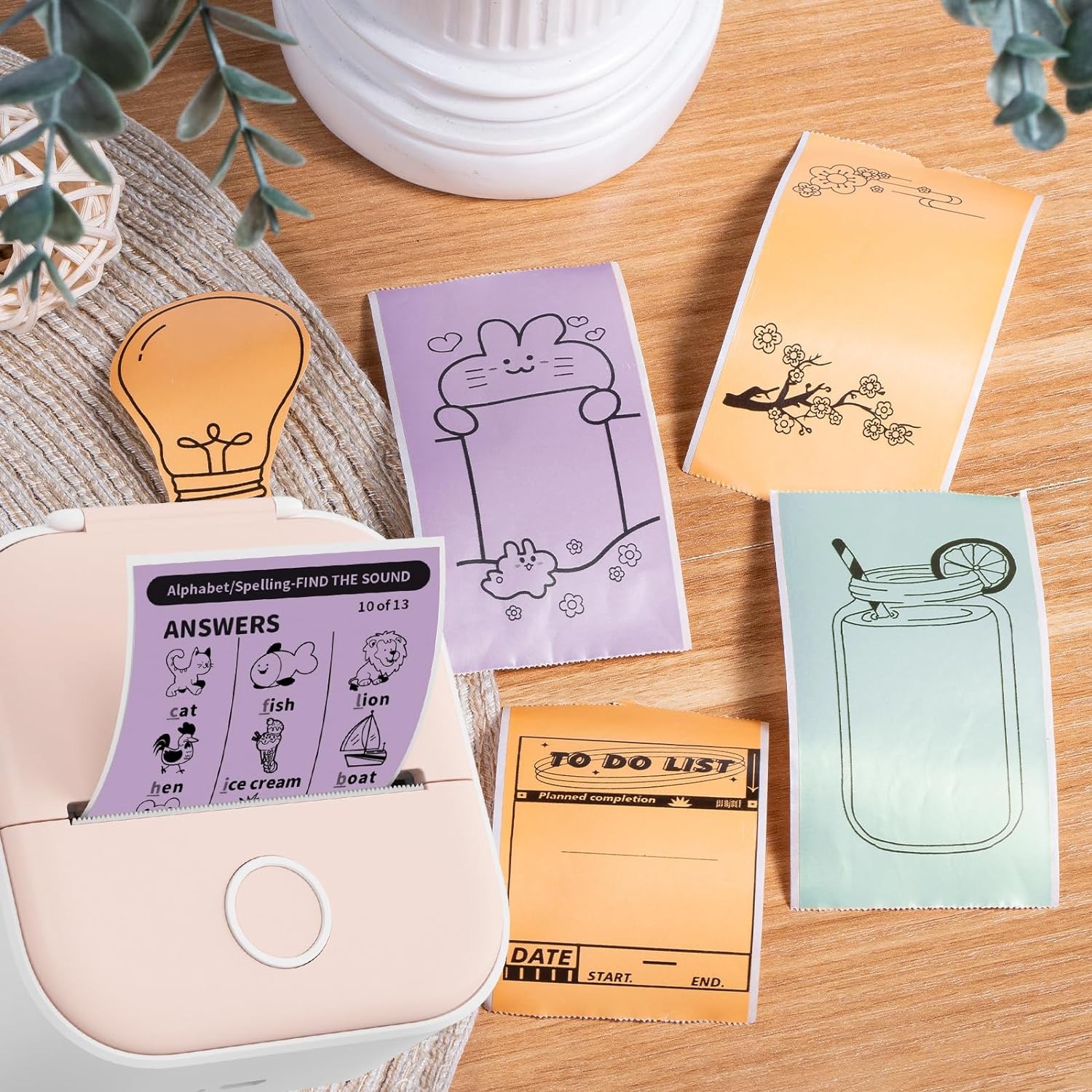 Phomemo 50mm Color Continuous Label Sticker For T02 M02 M02 M03 M04S ...