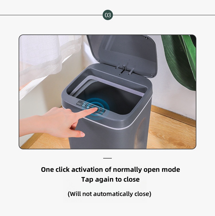 【SG READY STOCK】12L/14L/16L Automatic Sensor Trash Can/Bin Smart ...