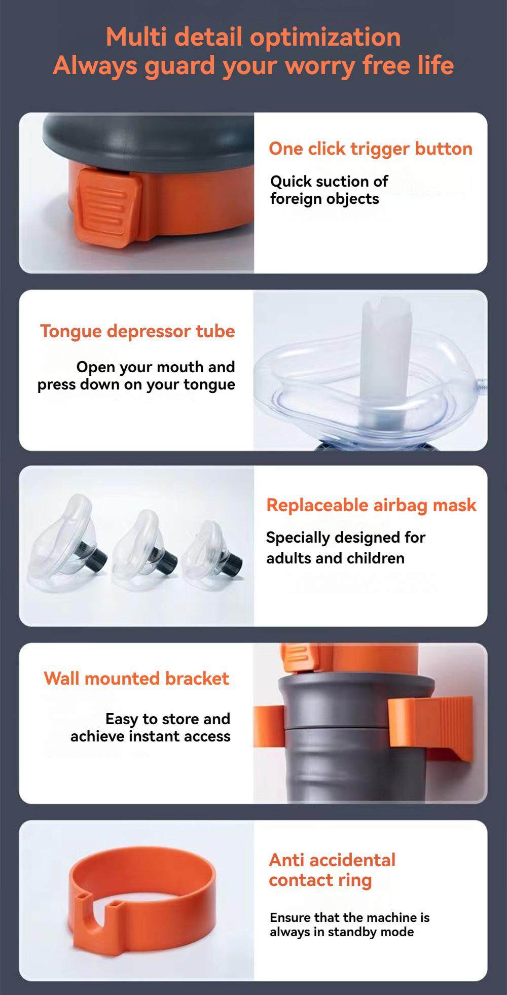 Sonmol Automatic Choking Rescue Device for Kids and Adults | Portable ...