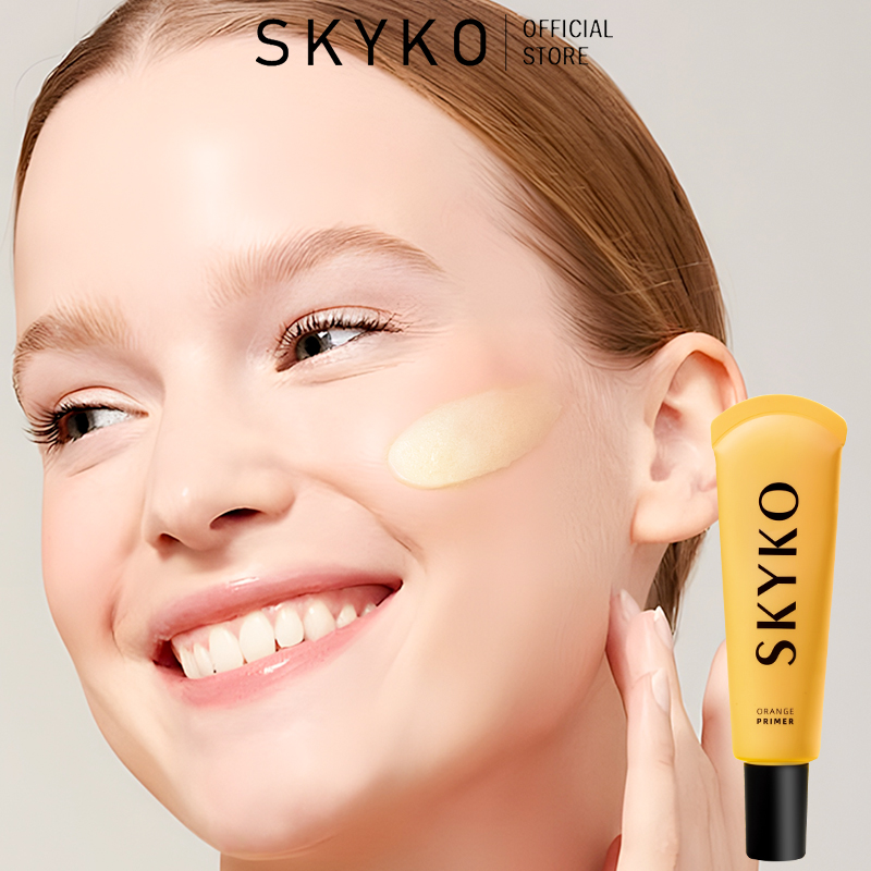 Skyko Orange Isolation Primer Cream Makeup moisturize moisten Base ...