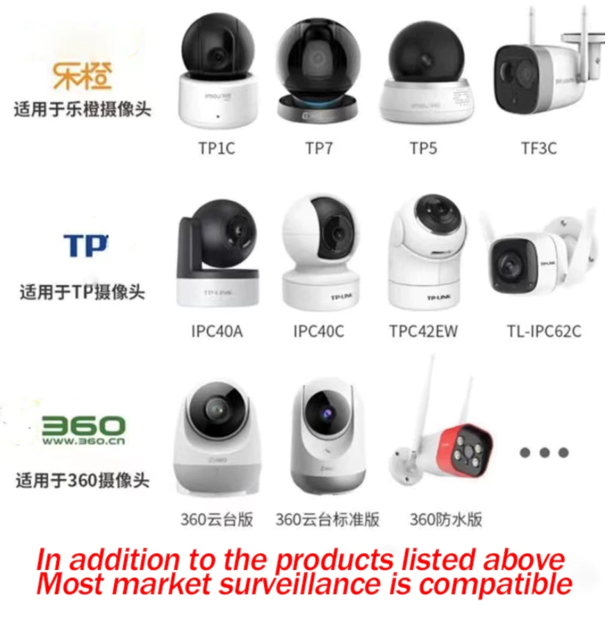 【SG Seller】2 In 1 No-Drill Wall Mount Camera Stand CCTV Holder Home ...