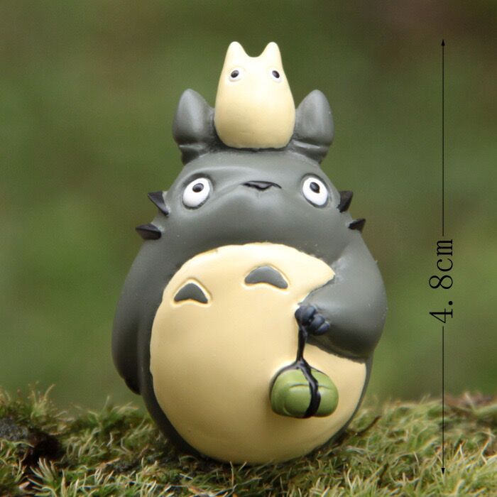 4.8cm Miyazaki Hayao Anime My Neighbor Totoro Figure Totoro Carry Rice ...