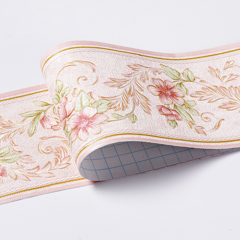 1 Meter[Sold by Meter] Carving Flowers Waistline Border Tile Self ...