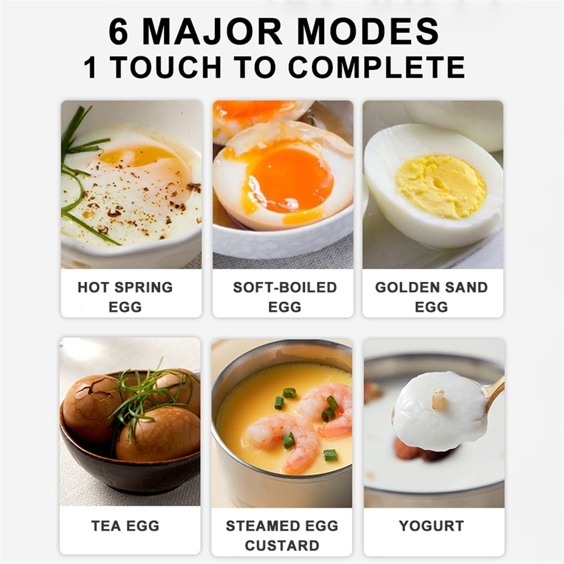 [🇸🇬 SELLER] Intelligent Egg Boiler Automatic Power off Household Small ...