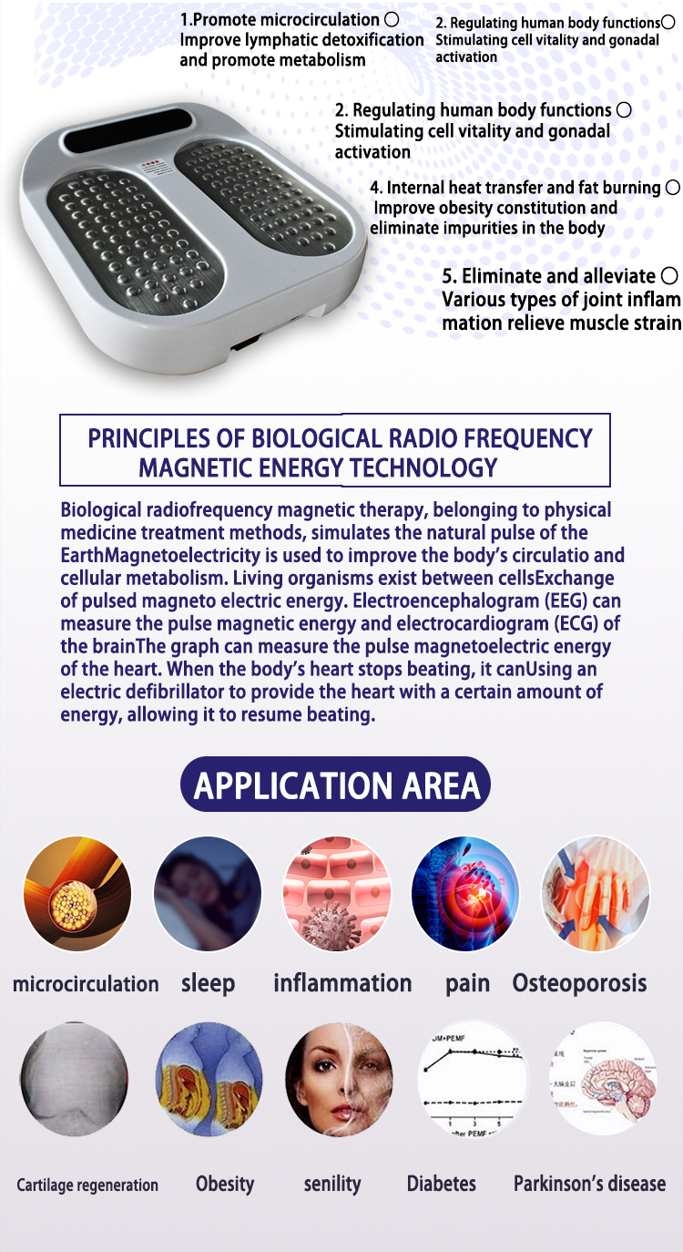 P100 Terahertz Foot Home Massager Therapy Device Terahertz Activator ...