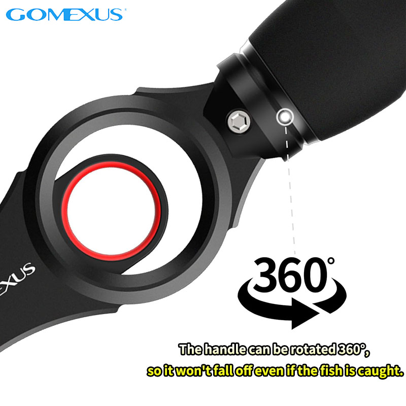 Gomexus Fishing Gripper Aluminum Fish Grip Fish Tackle Lip Grip Holder ...