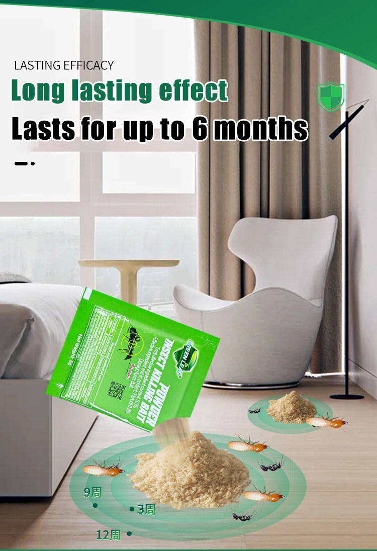 Whole nest died！GN Termite killer Termite powder Termite bait ...