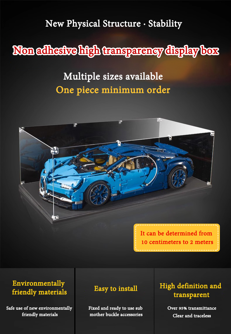 Acrylic Popmart Display Box For Lego Figurine Case Transparent Storage ...