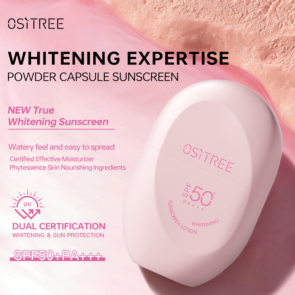 Sunscreen Ositree Capsule Sunscreen SPF50+Female Refreshing Face ...