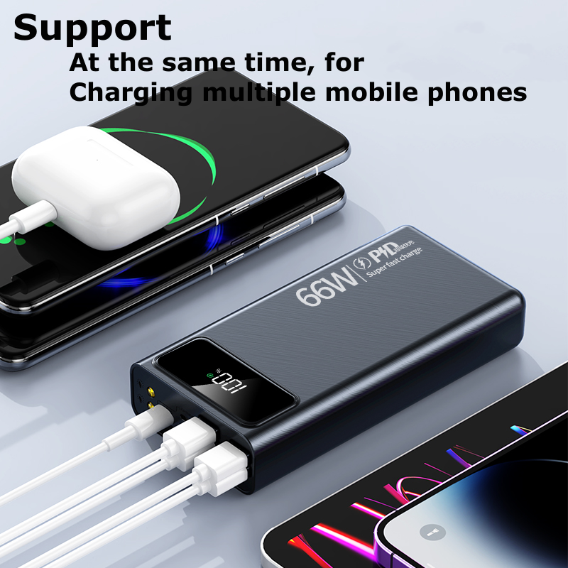 [SG Ready Stock] 60000mAh powerbank fast charging With 4 USB 3 inputs ...